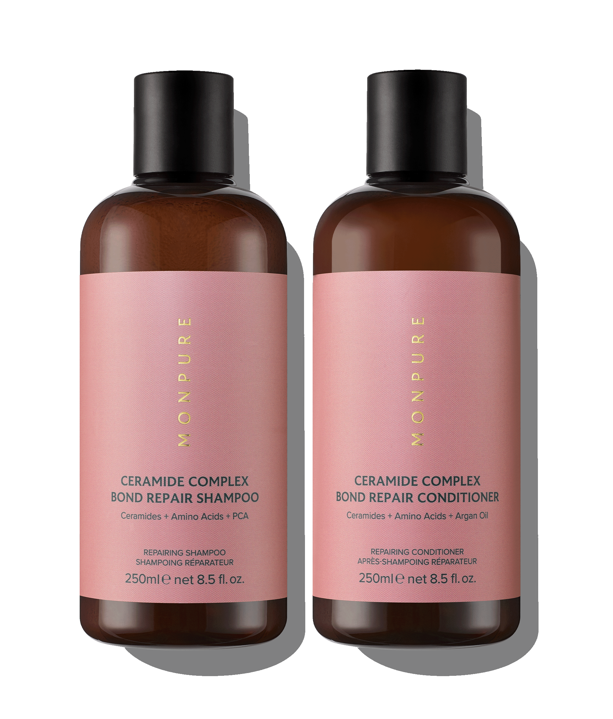 Ceramide Complex Bond Repair Shampoo & Conditioner | MONPURE